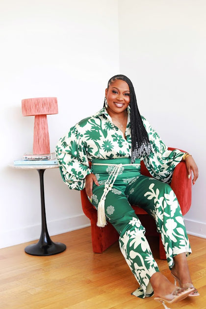 Garden Luxe Jumpsuit – Elegant Floral Wide-Leg Jumpsuit for Tall Women | Adrienne Rebecca ...